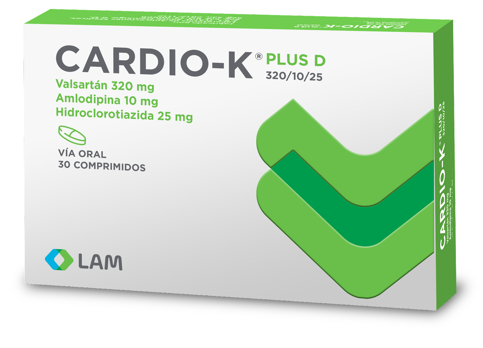 Cardio K Plus D 320/10/25 - Laboratorios LAM