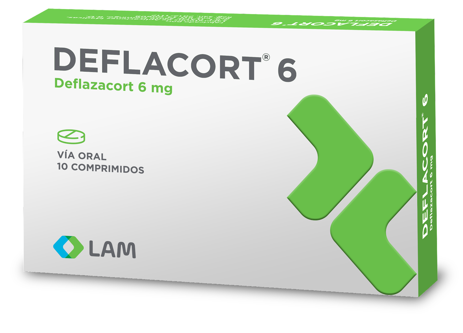 Deflacort 6 mg - Laboratorios LAM