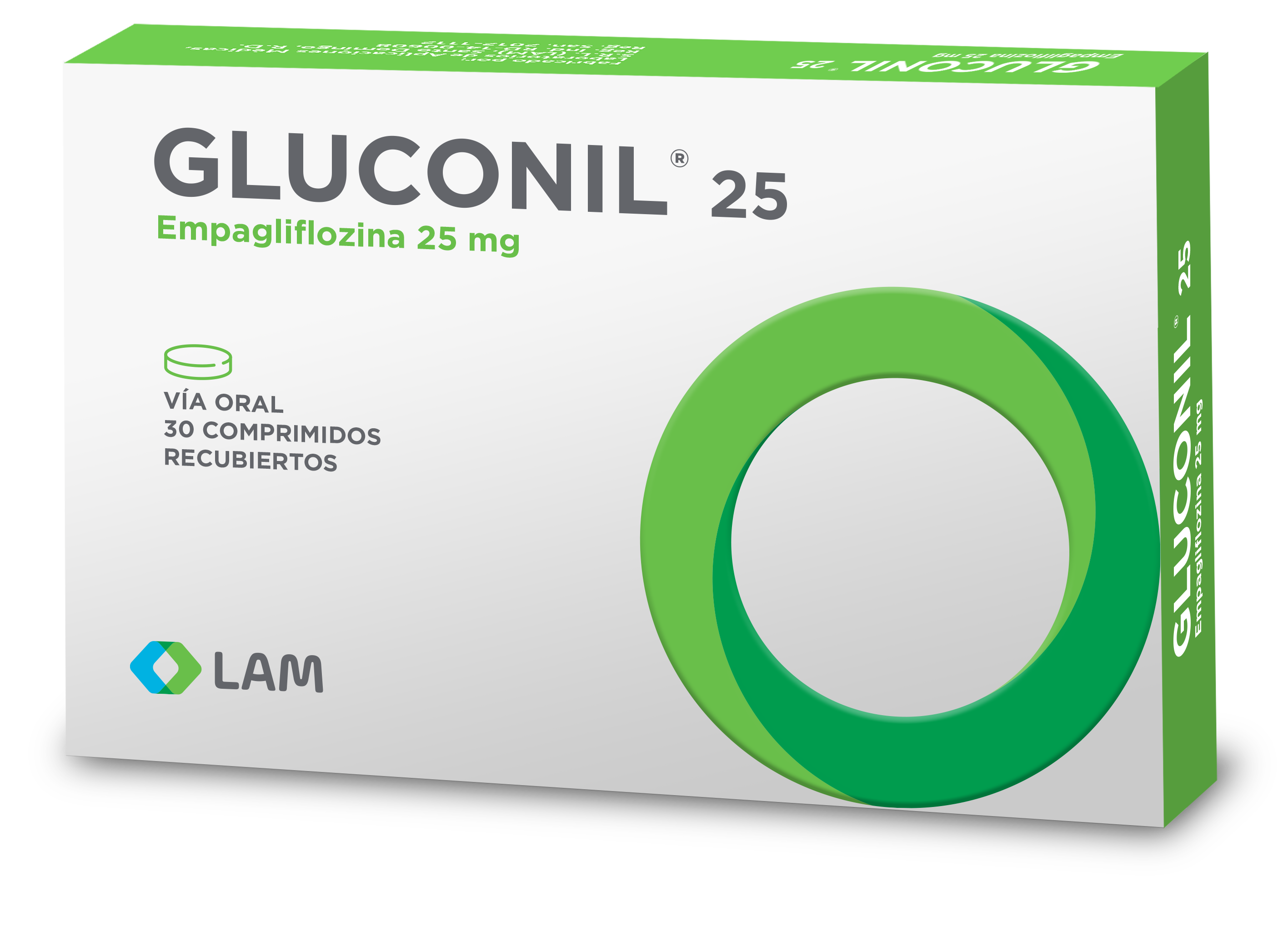 Gluconil 25 mg - Laboratorios LAM
